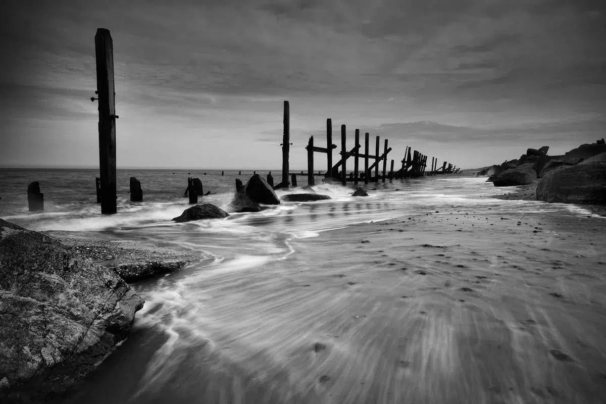 Happisburgh Sea Defenses, by Alan Ranger – PurePhoto
